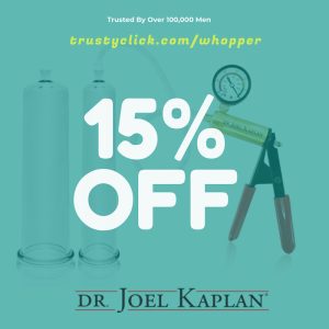 The Whopper Penis Pump | Personal Life Media Learning Center